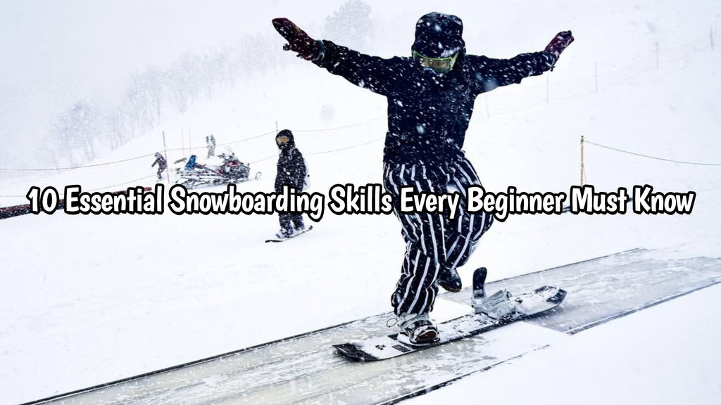 10 Essential Snowboarding Skills Every Beginner Must Know | Snowverb