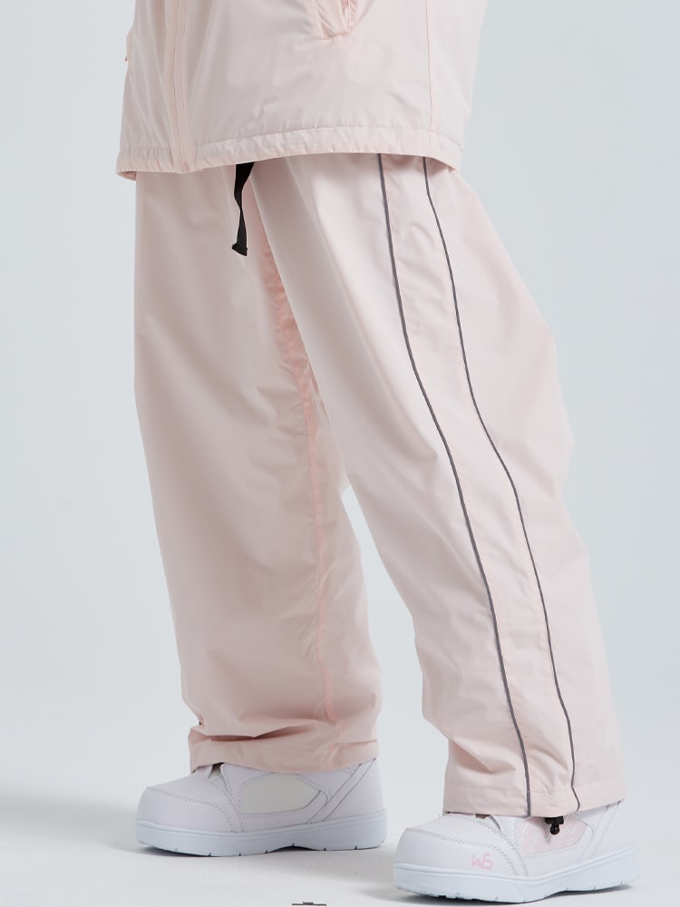 Women's Dook Snow Stripe Elastic Waterproof Snowboard Ski Pants | Snowverb