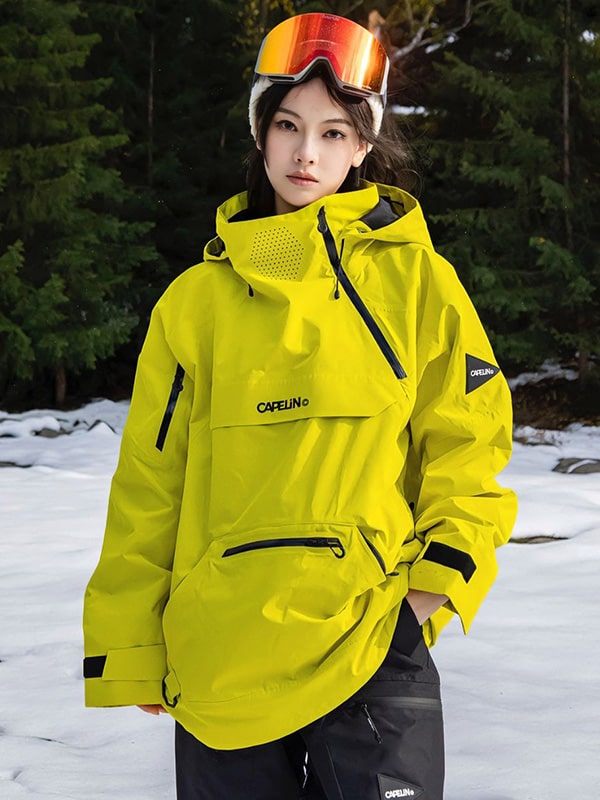 Women's Capelin Mountain PowderPro Anorak Baggy Snow Jacket | Snowverb