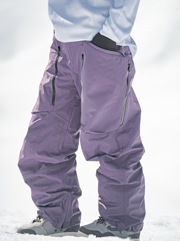Men's John Snow Backcountry-Ready Baggy Cargo Snow Pants | Snowverb