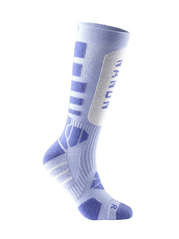 Nandn Unisex MountainTrail Warm Thermal Wool Long Ski & Snowboard Sock ...