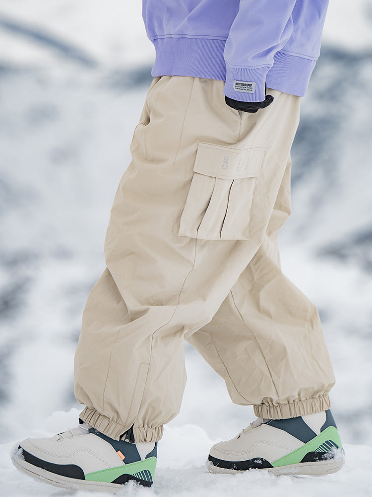 Men's Rabbit Snow StreetFlow Freestyle Cargo Baggy Snow Pants | Snowverb