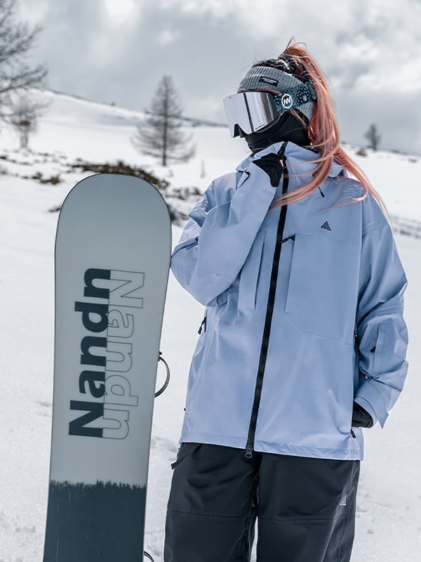 Men's Nandn 3L Arctic Blitz Waterproof Snowboard Jacket | Snowverb