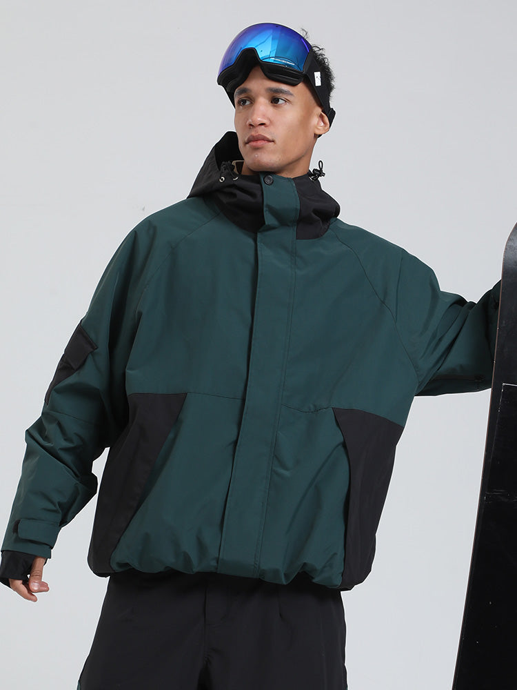 Men's Gsou Snow Mountain Chill Swag Baggy Snowboard Jacket | Snowverb