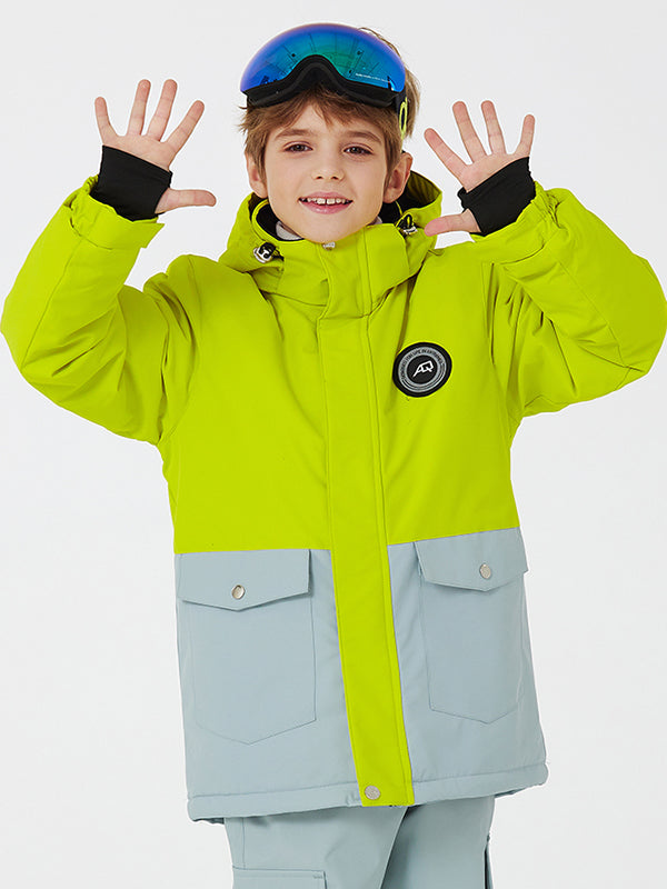 Kid's Unisex Mountain Explorer Waterproof Snow Jacket | Snowverb