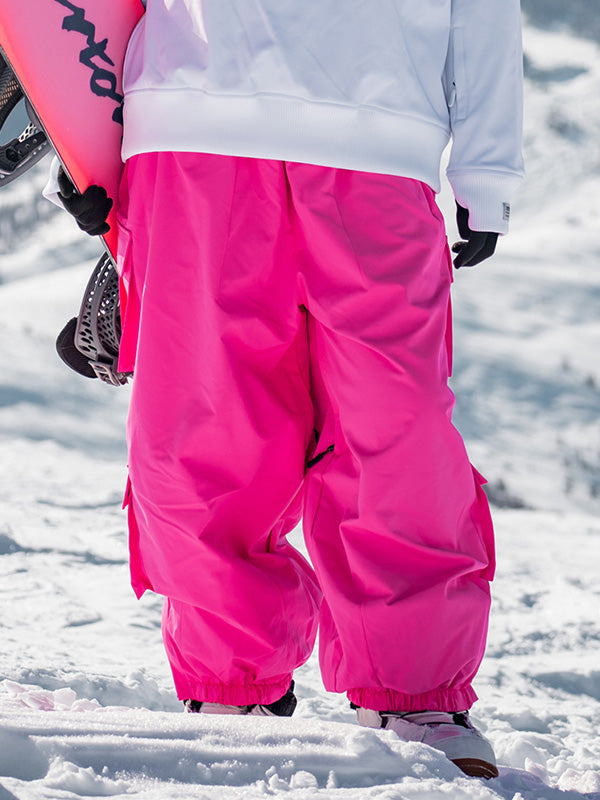 Women's Rabbit Snow Prime Cargo Baggy Snowboard Pants | Snowverb