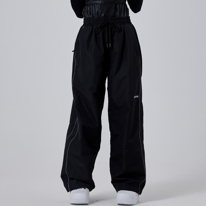 Women's Dook Snow Fancy Block Baggy Snowboard Pants | Snowverb