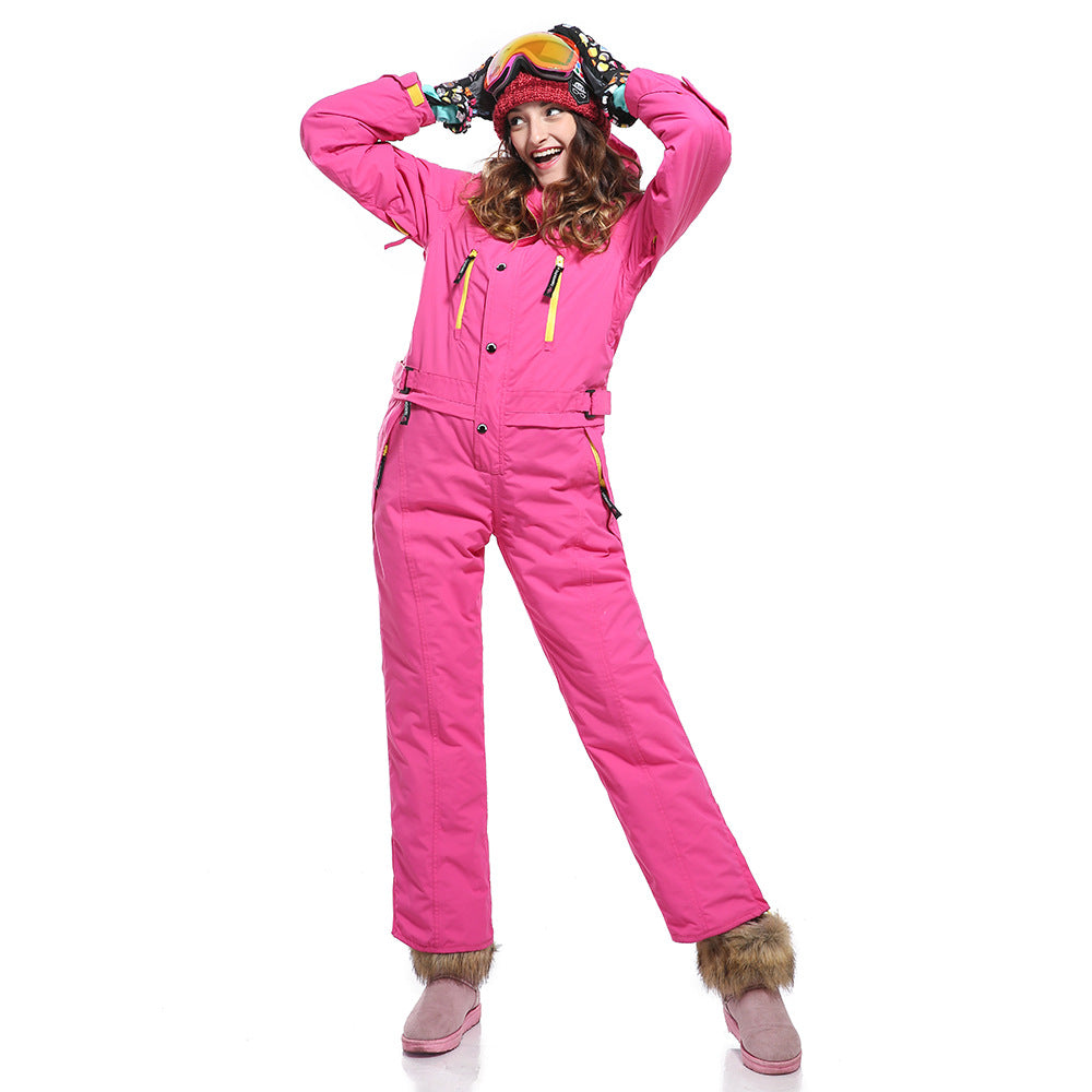 Women's Winter Fashion One Piece Ski Jumpsuit Winter Snowsuits Sale ...