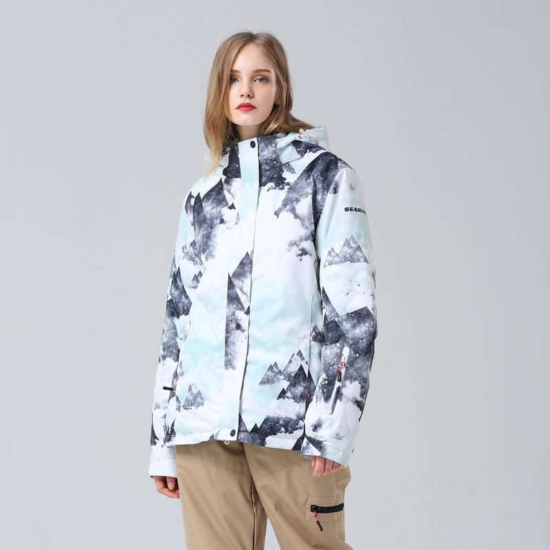 Women's Searipe Infiniti Skyline Waterproof Ski Jacket | Snowverb